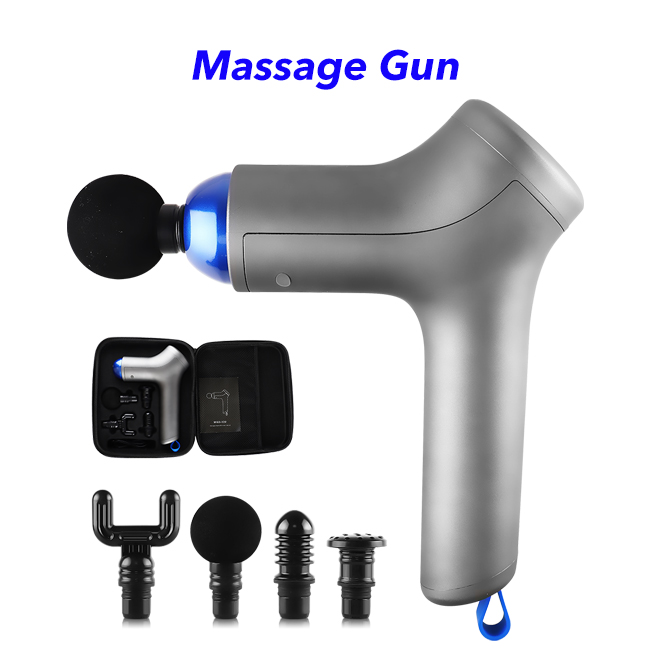 Ce Rohs Fcc Electric 4 Speed Usb Rechargeable Body Muscle Massager
