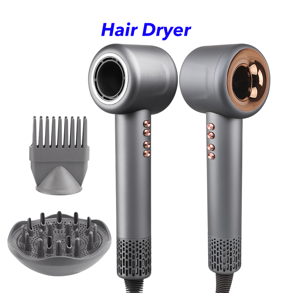 Powerful Fast Drying 110000rpm Ionic Hair Dryer Blow Dryer Fast Dry Low ...
